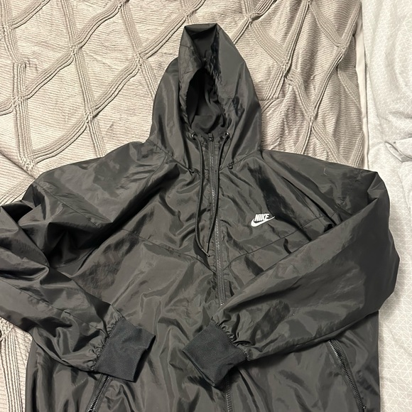 Nike | Jackets & Coats | All Black Nike Windrunner Jacket | Poshmark